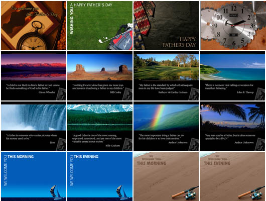 Christian Fathers Day Backgrounds